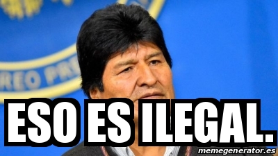Meme Personalizado - Eso es ilegal. - 31120476