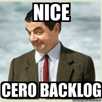 Meme Mr Bean - nice Cero backlog - 31138655