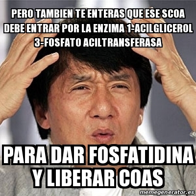 Meme Jackie Chan - PERO TAMBIEN TE ENTERAS QUE ESE SCOA DEBE ENTRAR POR ...