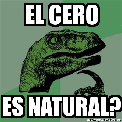 Meme Filosoraptor - el Cero es natural? - 31142415