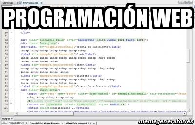 Meme Personalizado - PROGRAMACIÃ“N WEB - 31147384