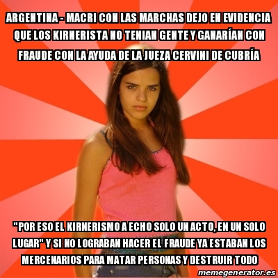Meme Jealous Girl - argentina - macri con las marchas dejo en evidencia ...