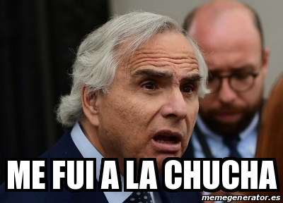 Meme Personalizado - me fui a la chucha - 31180125