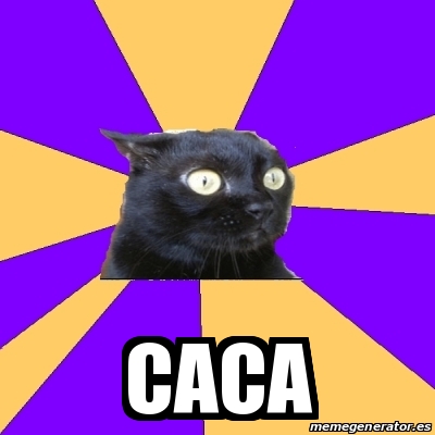 Meme Anxiety Cat - Caca - 31181499