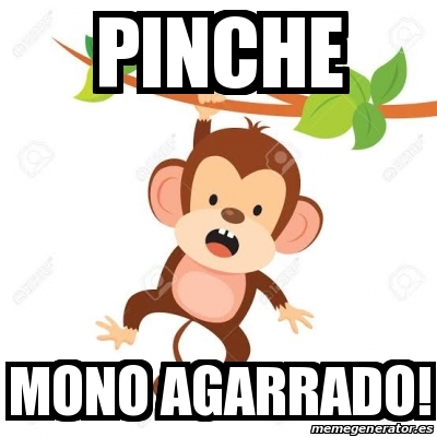 Meme Personalizado - Pinche Mono agarrado! - 31182507