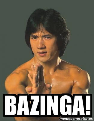 Meme Personalizado - Bazinga! - 31200631