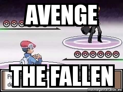 Meme Personalizado - Avenge The fallen - 31201731