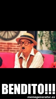 Meme Personalizado - Bendito!!! - 31201804