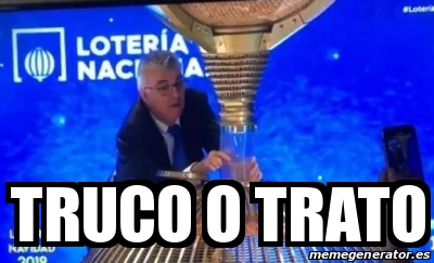 Meme Personalizado - Truco o trato - 31203684