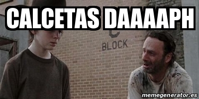 Meme Personalizado - Calcetas daaaaph - 31205829