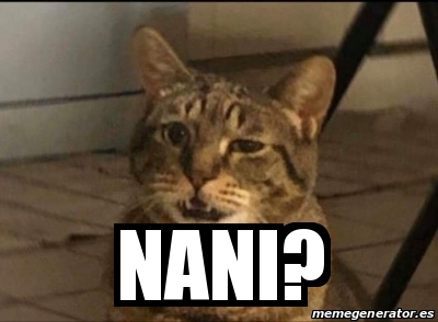 Meme Personalizado - Nani? - 31209232
