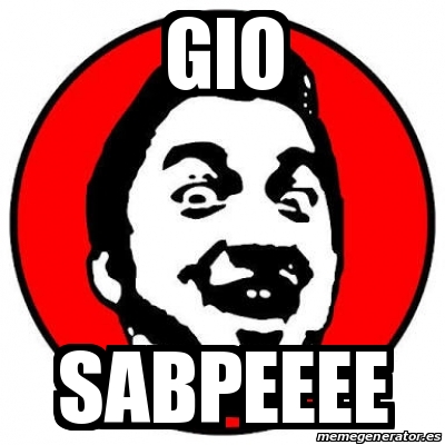 Meme Personalizado - Gio Sabpeeee - 31209298