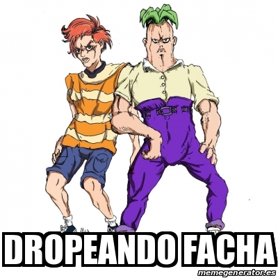 Meme Personalizado - DROPEANDO FACHA - 31210731