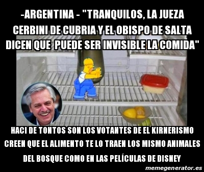 Meme Personalizado - -argentina - "tranquilos, la jueza cerbini de ...