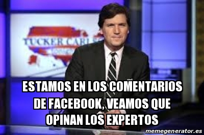 Meme Personalizado - estamos en los comentarios de facebook, veamos que ...