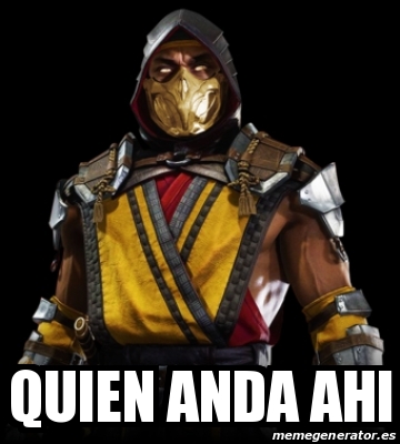 Meme Personalizado - quien anda ahi - 31217109