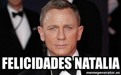 Meme Personalizado - Felicidades Natalia - 31224653