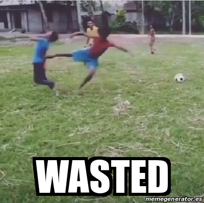 Meme Personalizado - Wasted - 31229131