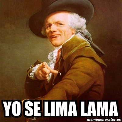 Meme Joseph Ducreux - yo se lima lama - 31230017