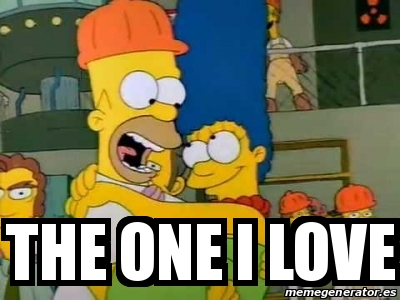 Meme Personalizado - THE ONE I LOVE - 31231709