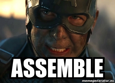 Meme Personalizado - ASSEMBLE - 31232876