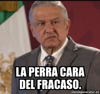 Meme Personalizado - la perra cara del fracaso. - 31233874