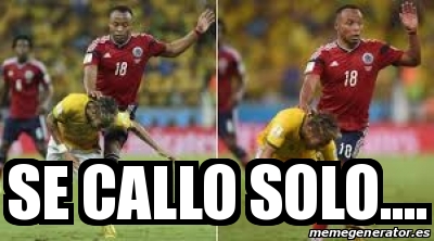 Meme Personalizado - SE CALLO SOLO.... - 31236112