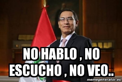 Meme Personalizado - No hablo , no escucho , no veo.. - 31246841