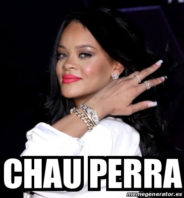 Meme Personalizado - Chau perra - 31248131