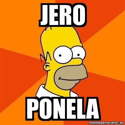 Meme Homer - jero ponela - 31249972