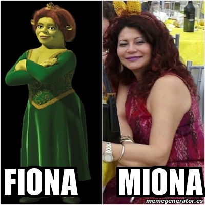 Meme Personalizado - Fiona Miona - 31259662
