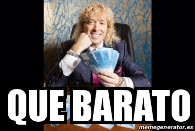 Meme Personalizado - QUE BARATO - 31263747