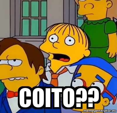 Meme Personalizado - coito?? - 31277635