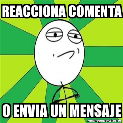 Meme Challenge Accepted - reacciona comenta o envia un mensaje - 31290114