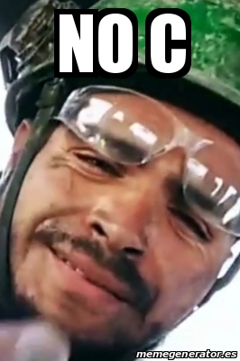 Meme Personalizado - No c - 31290610