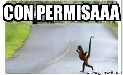 Meme Personalizado - Con permisaaa - 31295440