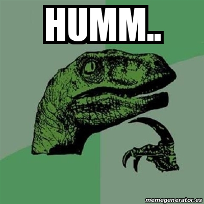 Meme Filosoraptor - Humm.. - 31035559