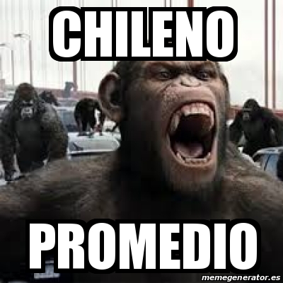 Meme Personalizado - Chileno promedio - 31307139