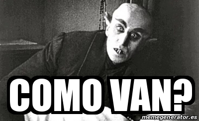 Meme Personalizado - COMO VAN? - 31309026