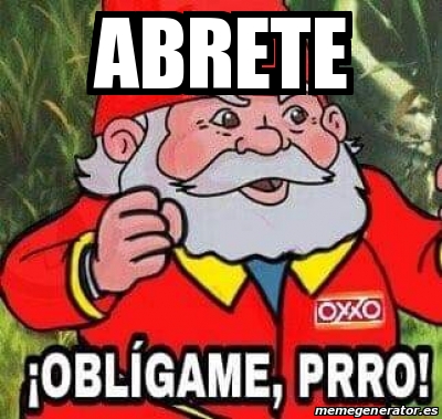 Meme Personalizado - Abrete - 31310712