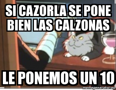 Meme Personalizado - Si Cazorla se pone bien las calzonas Le ponemos un ...
