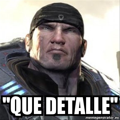 Meme Personalizado - "que detalle" - 31320804