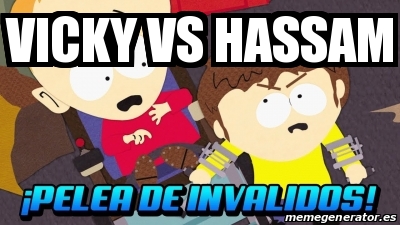 Meme Personalizado - vicky vs HASSAM - 31321377