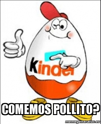 Meme Personalizado - comemos pollito? - 31322269