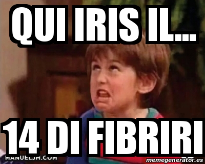 Meme Personalizado - Qui iris il... 14 di fibriri - 31324684
