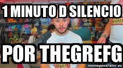 Meme Personalizado - 1 minuto d silencio por thegrefg - 31328380