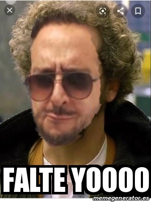 Meme Personalizado - Falte yoooo - 31340345
