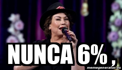Meme Personalizado - nunca 6% , - 31348881