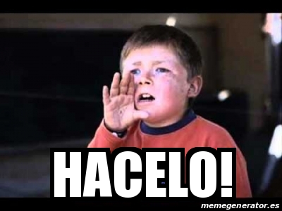 Meme Personalizado - Hacelo! - 31352116