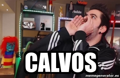 Meme Personalizado - CALVOS - 31352942